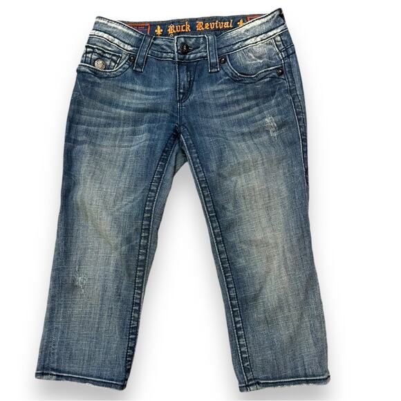 Rock Revival | Pants & Jumpsuits | Rock Revival Jen Capri Jeans | Poshmark
